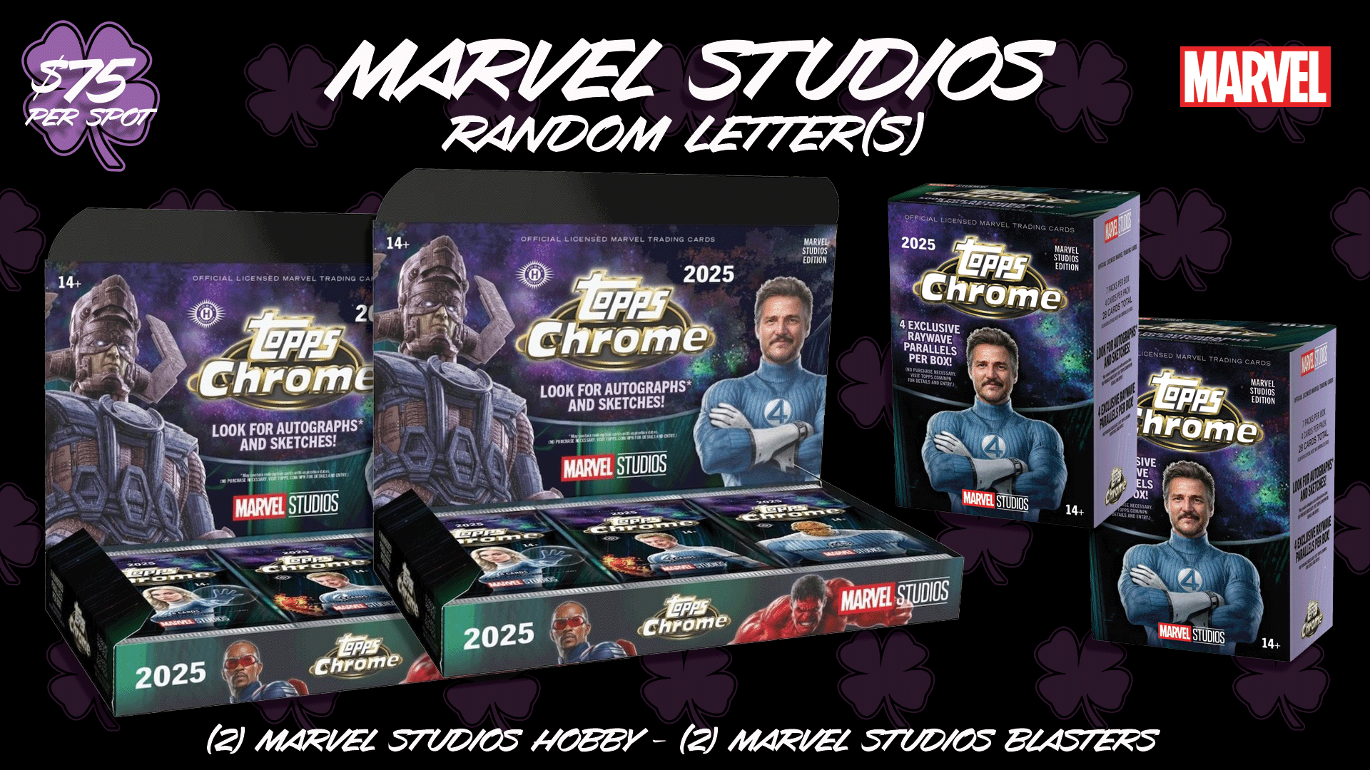 Marvel Studios (AB120) - Random Letter(s) – Colfax Collectibles